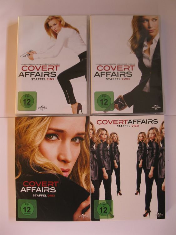DVD Covert Affairs - Staffeln 1+2+3+4 komplett, Piper Perabo (Gebraucht ...