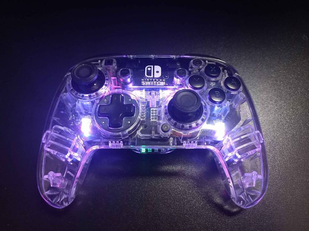 Manette Switch PDP Afterglow Wireless LED RGB + palettes (Gebraucht) in ...