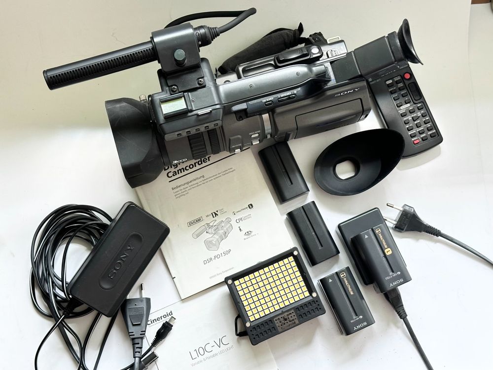 SONY Digital Camcoder PD150P - mit Zubehör (Gebraucht) in Zürich für ...