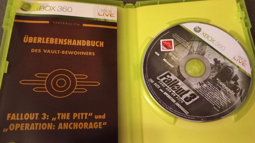 Fallout 3 - The Pit&Operation Anchorage Add-On Xbox360 Game (Gebraucht ...