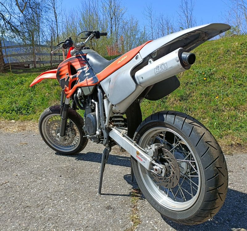 KTM GS 620 CH Supermoto Rennstrecken-Umbau (Gebraucht) in Ebnat-Kappel für CHF 1350 – nur ...