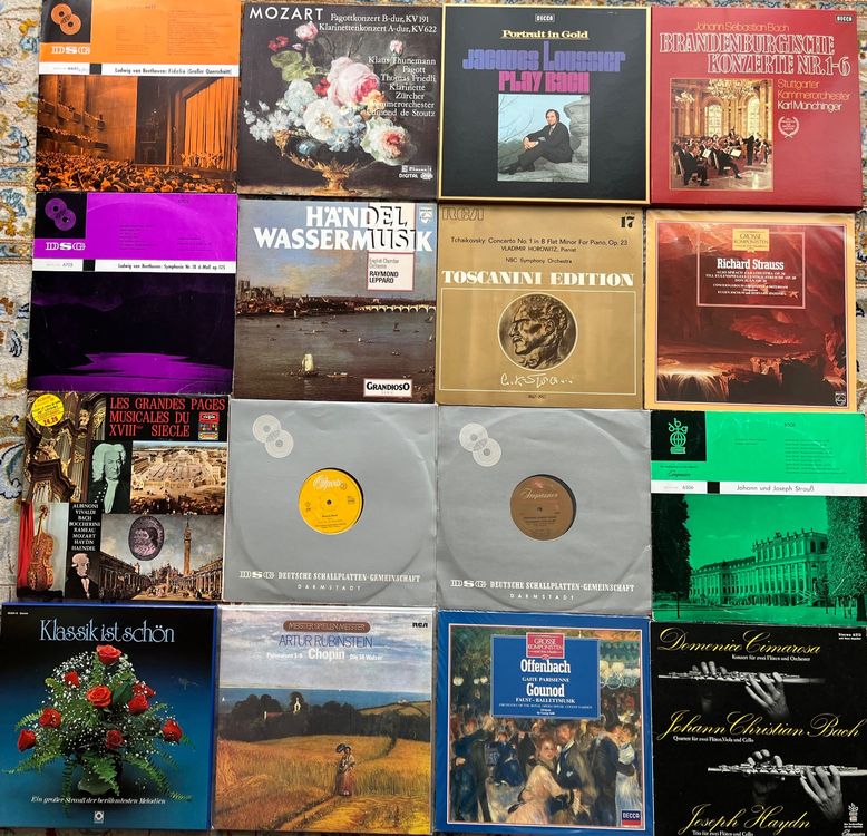 LPs Klassik Mix Händel Mozart Beethoven Strauss Chopin (Gebraucht) in Uster für CHF 55 – mit ...