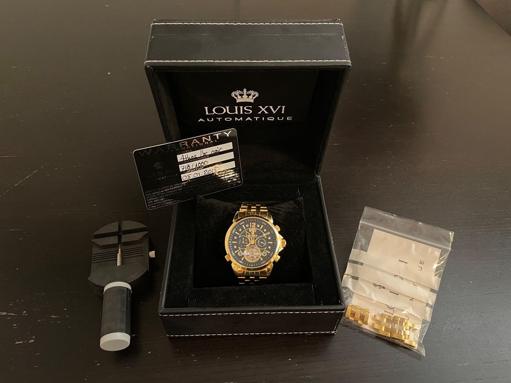 Uhr LOUIS XVI - Athos L'or L'noir | Kaufen auf Ricardo