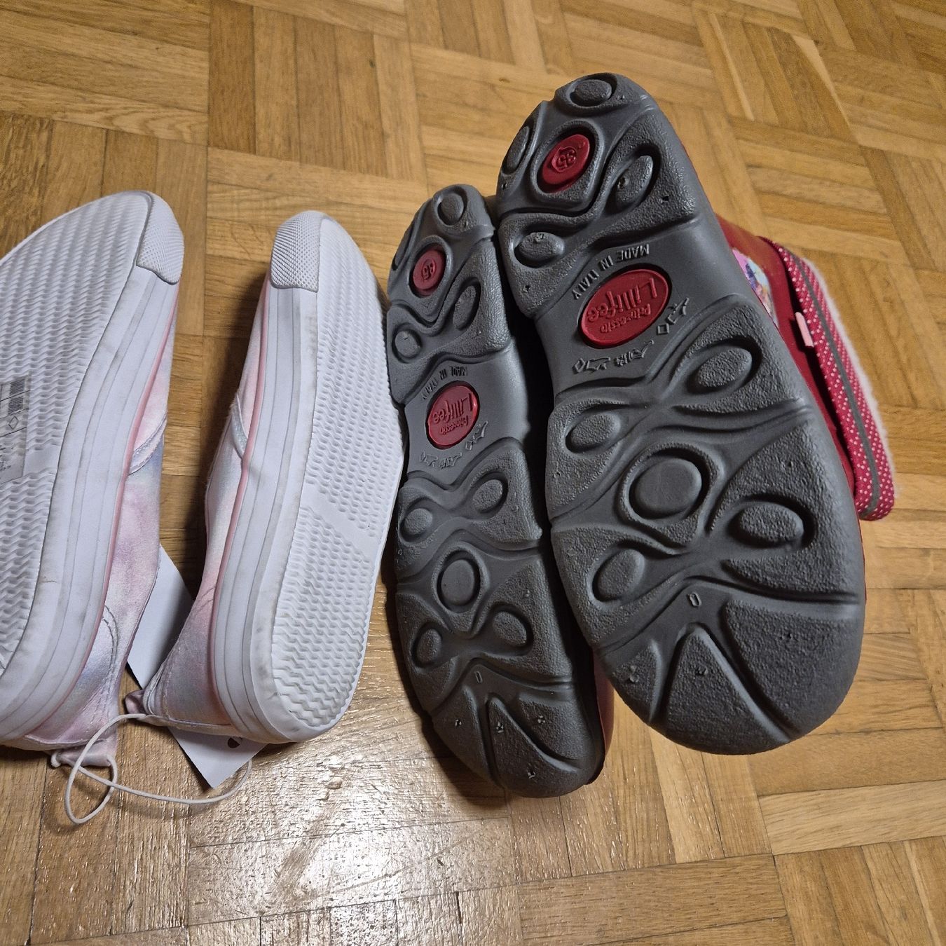 Winter-Set: Gummistiefel Gr. 35 + Einhorn Schuhe, Gr. 35 neu (Neu ...