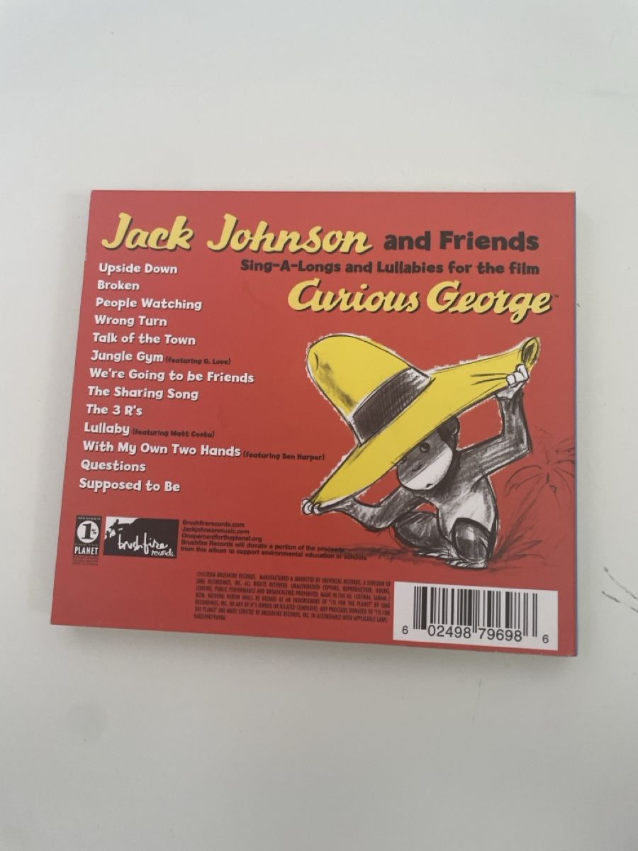 Jack Johnson CD - Sing-A-Longs/Lullabies Curious George (Neu (gemäss ...