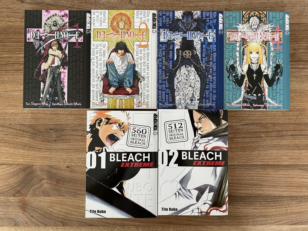 Manga Collection Death note und Bleach extreme | Kaufen auf Ricardo