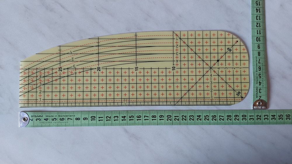 Hitzebeständiges Bügellineal Set, Saumlineal Saum Bügelhilfe (Neu und ...