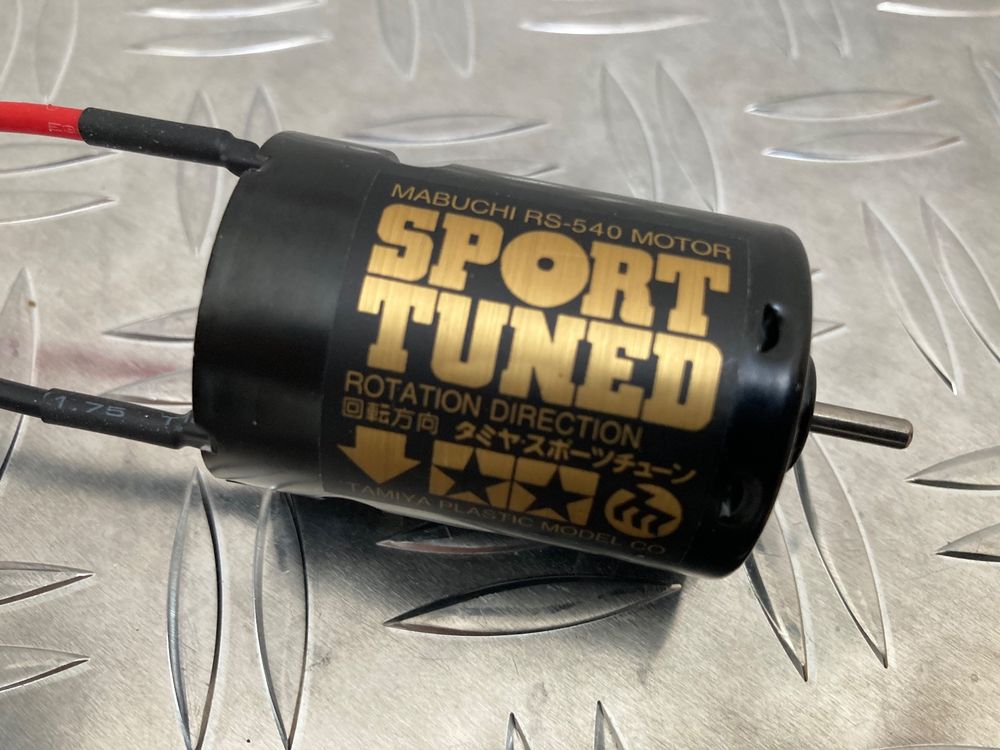Tamiya original RS-540 SPORT TUNED Motor in schwarz NEU! (Neu (gemäss ...