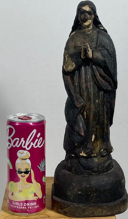 Antike Heilige Handgeschnitzte Maria Holz Skulptur (Gebraucht) in Root für CHF 45 – mit ...