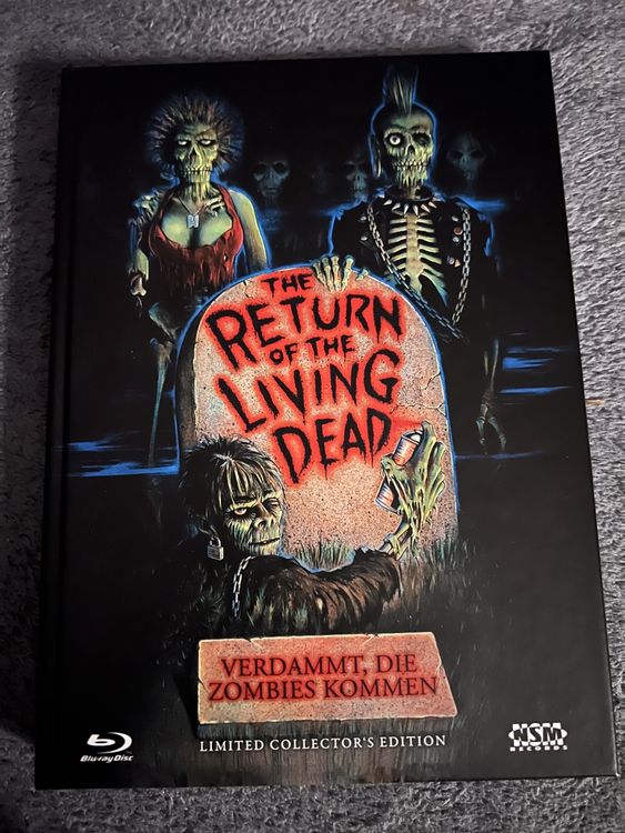 Return of the Living Dead 1 2 Disc Mediabook NSM (Neu (gemäss ...