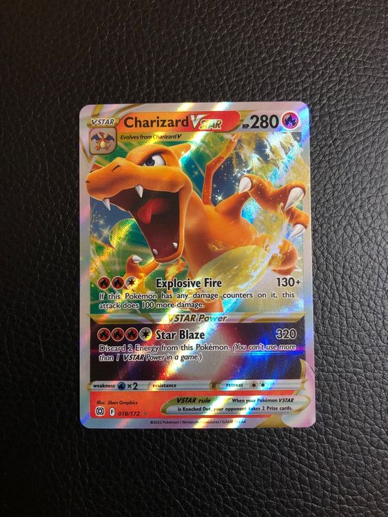 Brilliant Stars Charizard V Star 18/172 Ab 1 (Gebraucht) in für CHF 9 ...