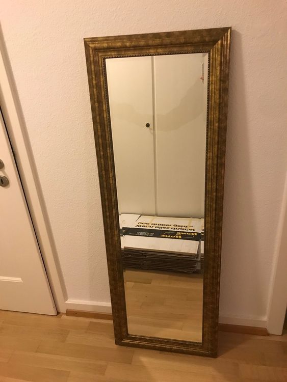 Ikea Gold Spiegel