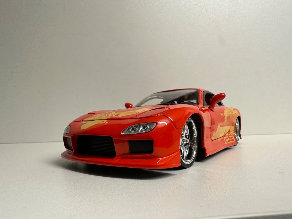 Mazda RX-7 1:24, rot, Fast&Furious, Jada Toys | Kaufen auf Ricardo