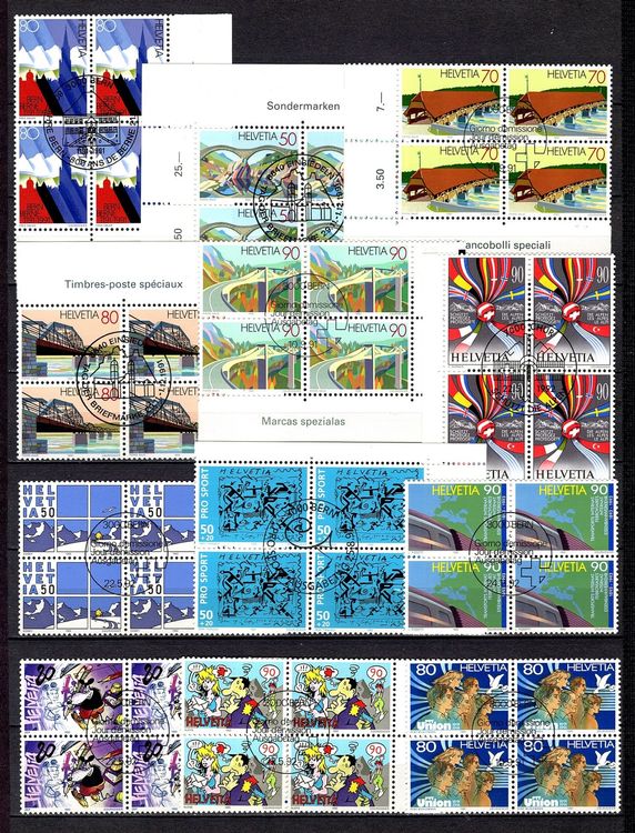 Viererblocks Schweiz (686) (Gebraucht) in Burgdorf für CHF 3.1 – mit Lieferung auf Ricardo kaufen