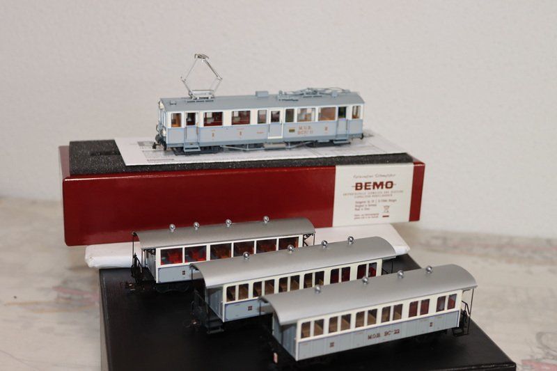 Bemo MOB Lok mit Wagen ( 264 ) (Gebraucht) in Kerzers für CHF 703 – mit ...