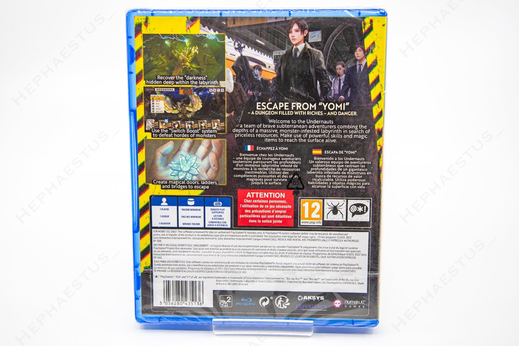 Undernauts: Labyrinth of Yomi PS4 NEU&OVP (sealed) (Neu und originalverpackt) in Effretikon für ...