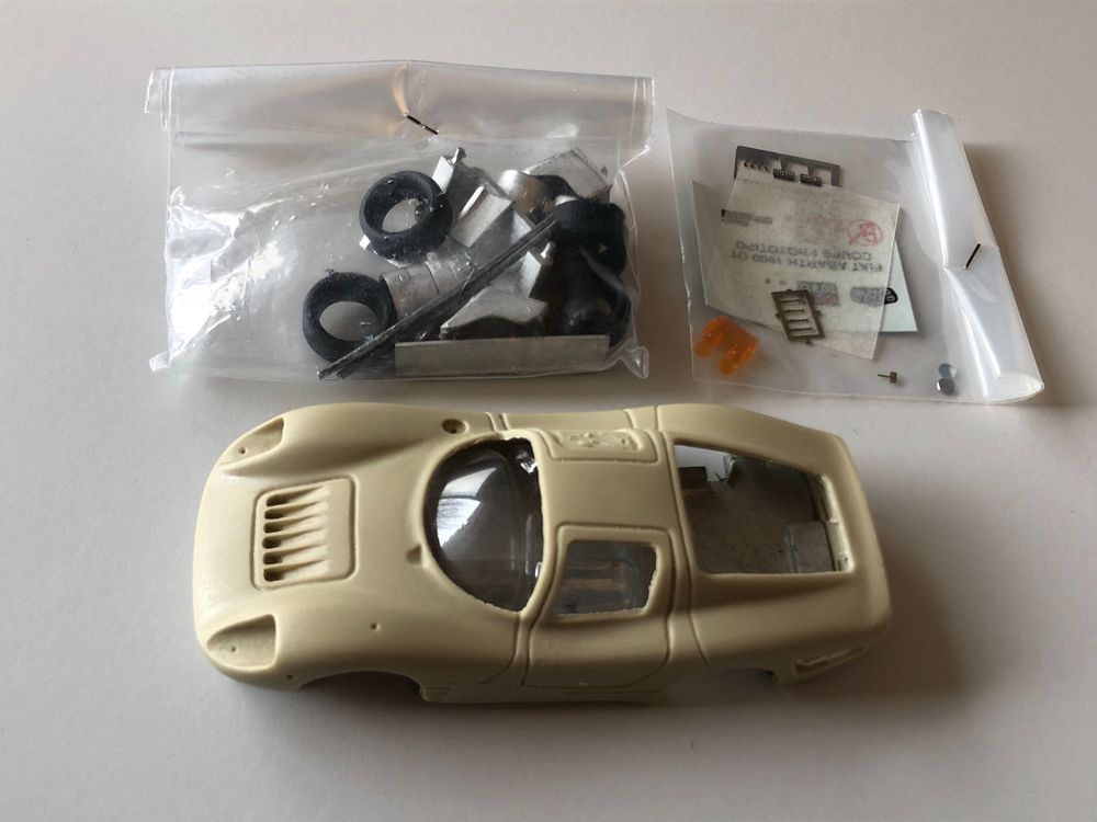 FIAT ABARTH 1600 OT COUPE PROTOTIPO – BARNINI Bausatz 1/43 (Neu (gemäss Beschreibung)) in ...