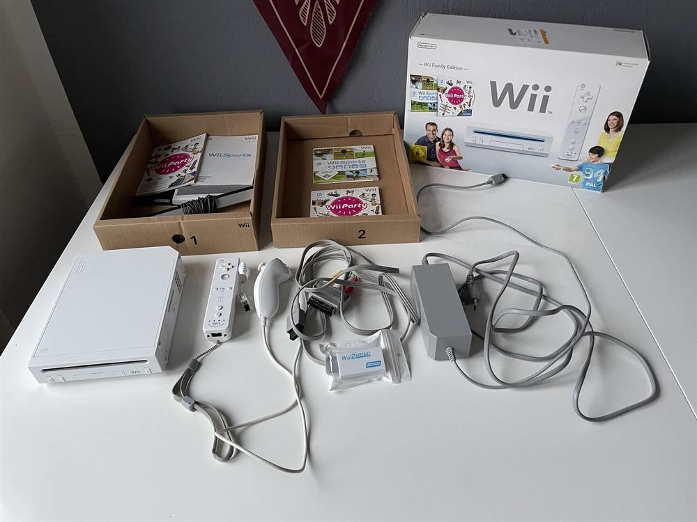 Wii Family Edition *IN BOX* (HDMI) (Gebraucht) in Oberglatt ZH für CHF ...