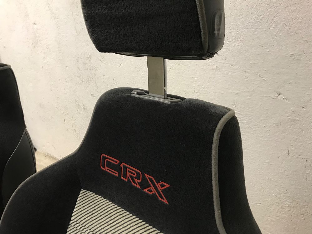 Honda Crx 1983 1987 Fahrersitz Beifahrersitz Sitze Gebraucht In