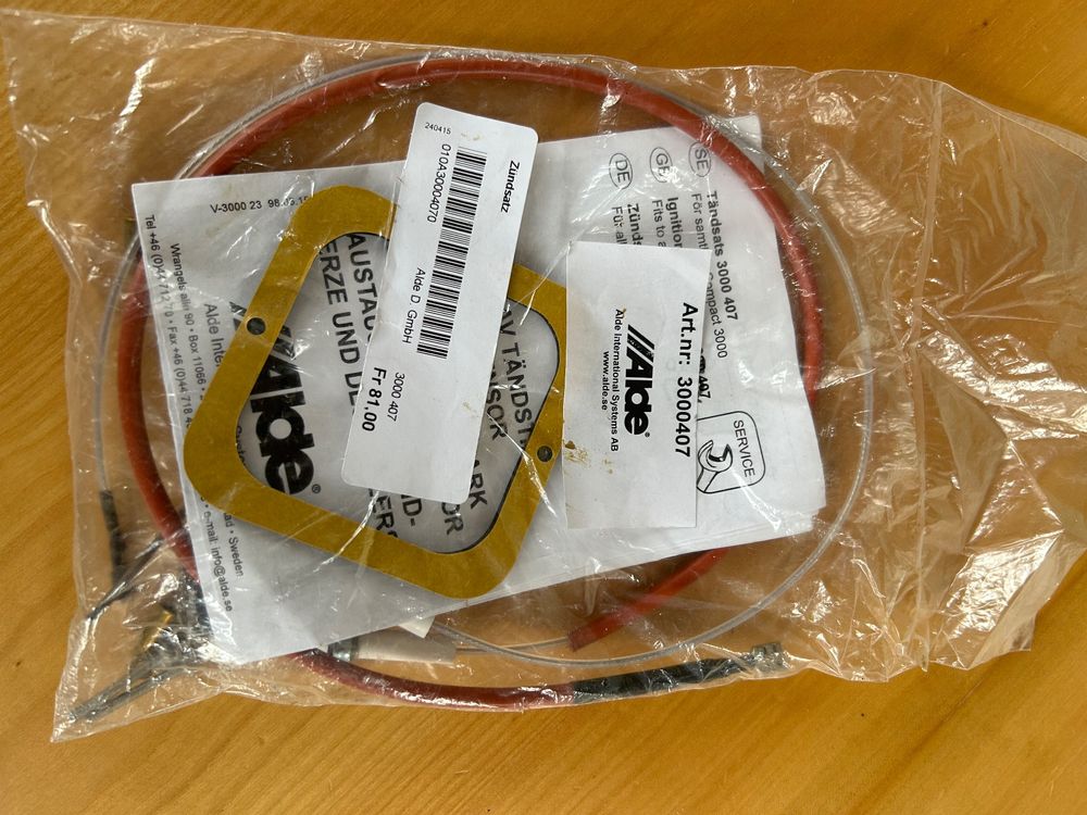 Alde Zündsatz Compact 3000 (Neu und originalverpackt) in Oberbüren für ...