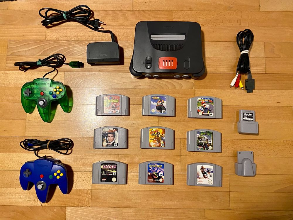 Nintendo 64 Set mit Expansion Pak getestet (Gebraucht) in Neerach für ...
