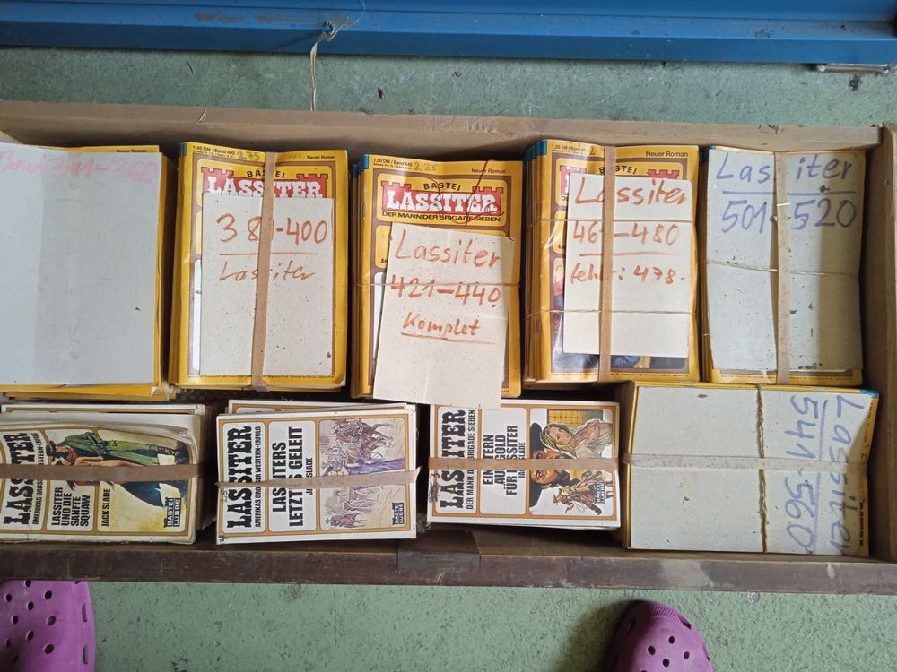 Lassiter, Western Romane, Sammlung 4 Schubladen voll (Gebraucht) in ...