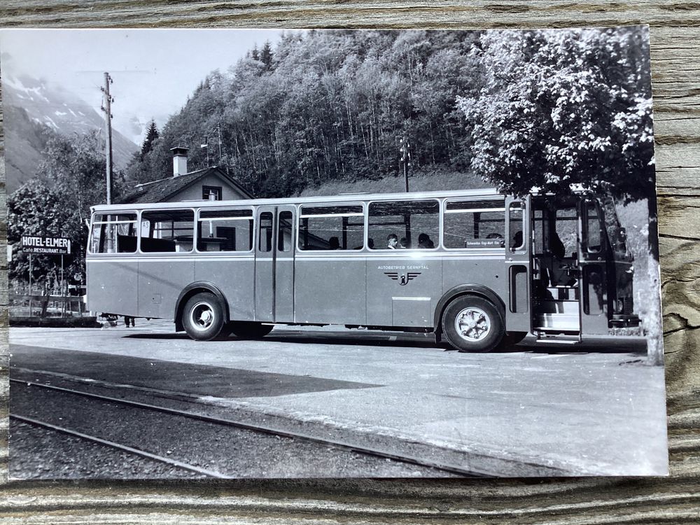 AK Postauto Autobus Saurer FBW Schwanden Sernftal (Gebraucht) in münchenbuchsee für CHF 8 – mit ...
