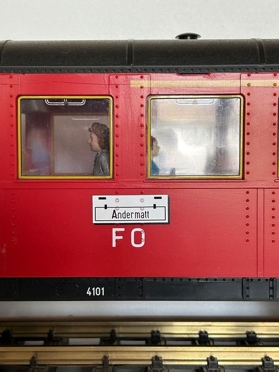 LGB / Furka-Oberalp / 4-achsiger Personenwagen 1./2. Klasse | Kaufen auf Ricardo