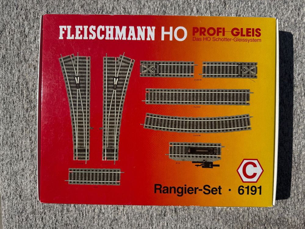 Fleischmann 6191 Profi Gleis H0 LIKE NEW C set (Gebraucht) in Chiasso ...