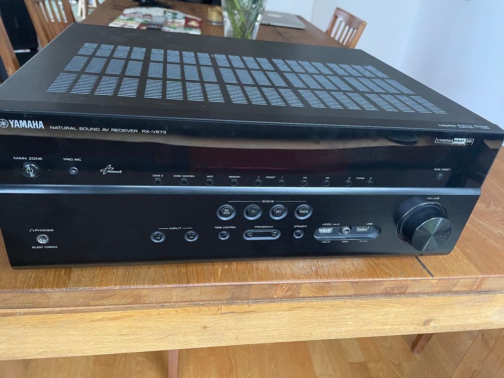 Yamaha RX-V673 Verstärker 7.2 HDMI 150w Heimkino Surround | Acheter sur ...