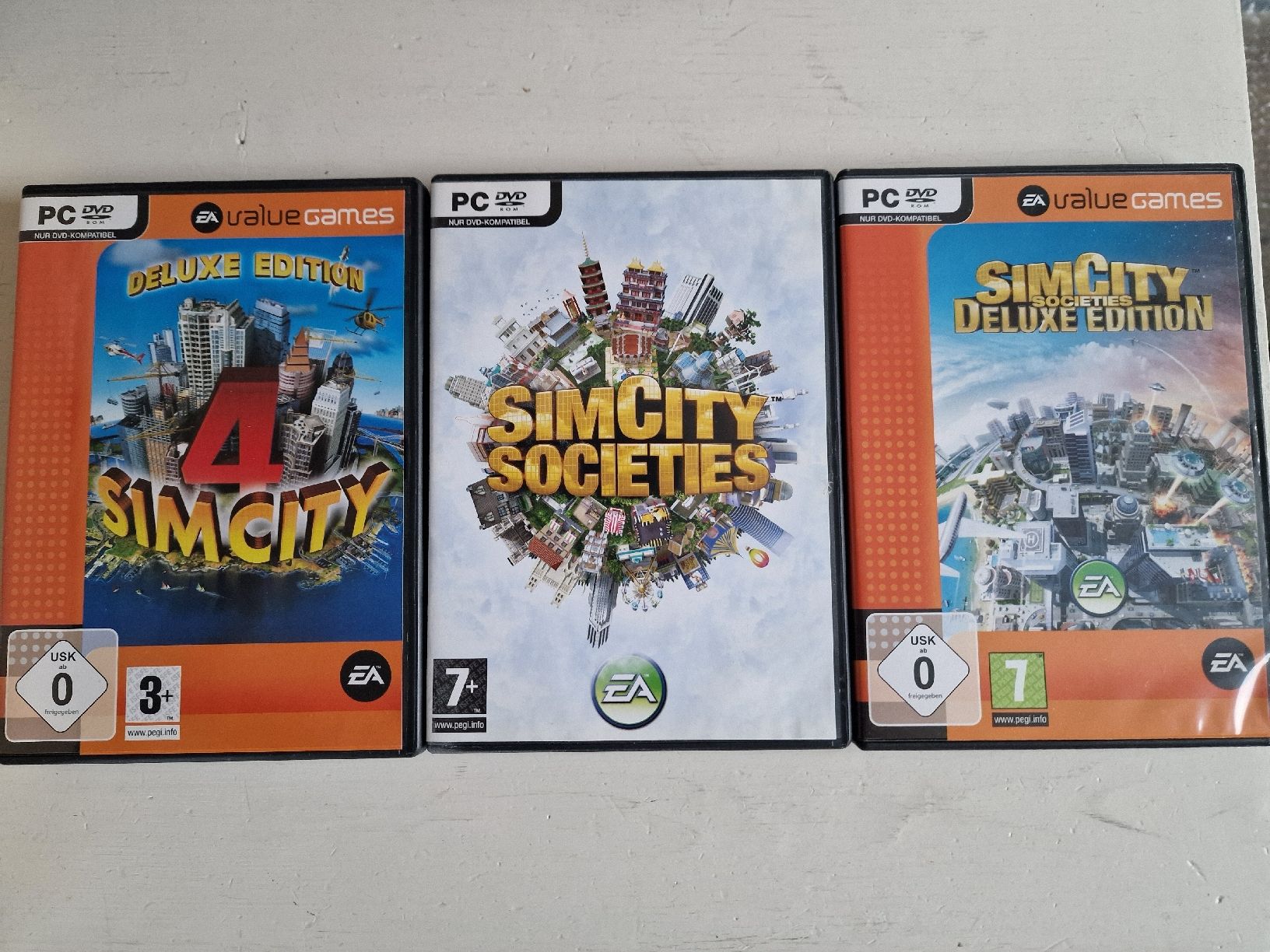 SimCity 4, Societies & Deluxe Edition PC-Spiele Set Top (Gebraucht) in ...