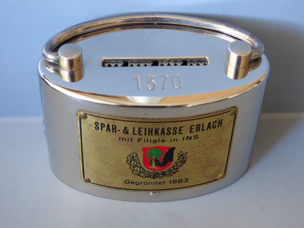 Kässeli, Tirelire Spar-&Leihkasse Erlach (Gebraucht) in Zürich für CHF 75 – mit Lieferung auf ...