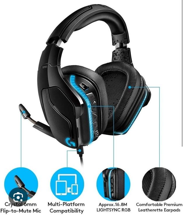Logitech G935 et support à led hub USB | Kaufen auf Ricardo