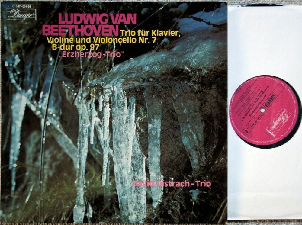 Beethoven Trio For Violin, Cello & Piano No 7 LP GEWASCHEN (Gebraucht) in Unterseen für CHF 7.9 ...