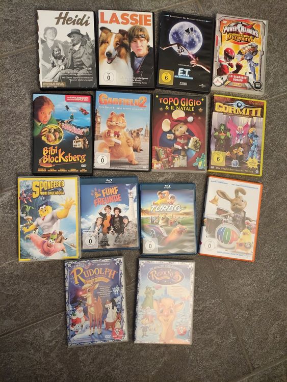 Einen Stapel Kinderfilme (Gebraucht) in Bonstetten für CHF 1 – mit Lieferung auf Ricardo kaufen