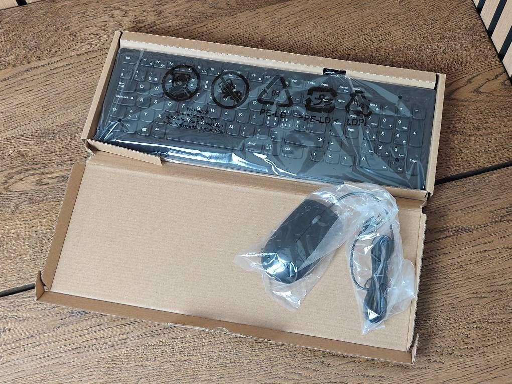Lenovo Calliope USB Maus + Tastatur Set - neu in OVP (Gebraucht) in ...