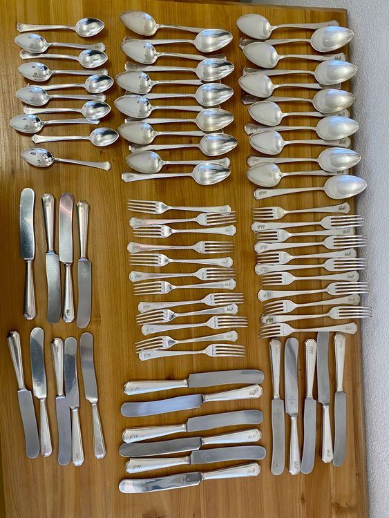 Besteckset versilbert 30er Jahre WMF | Kaufen auf Ricardo