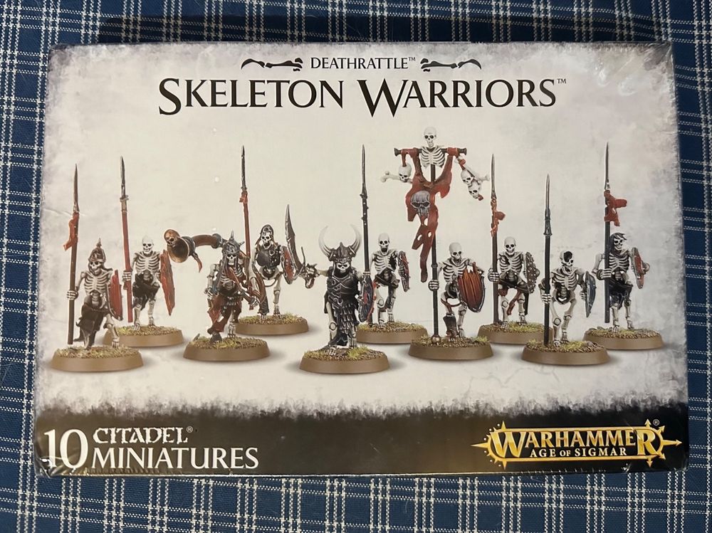 Warhammer AOS Skeleton Warriors (Neu und originalverpackt) in ...