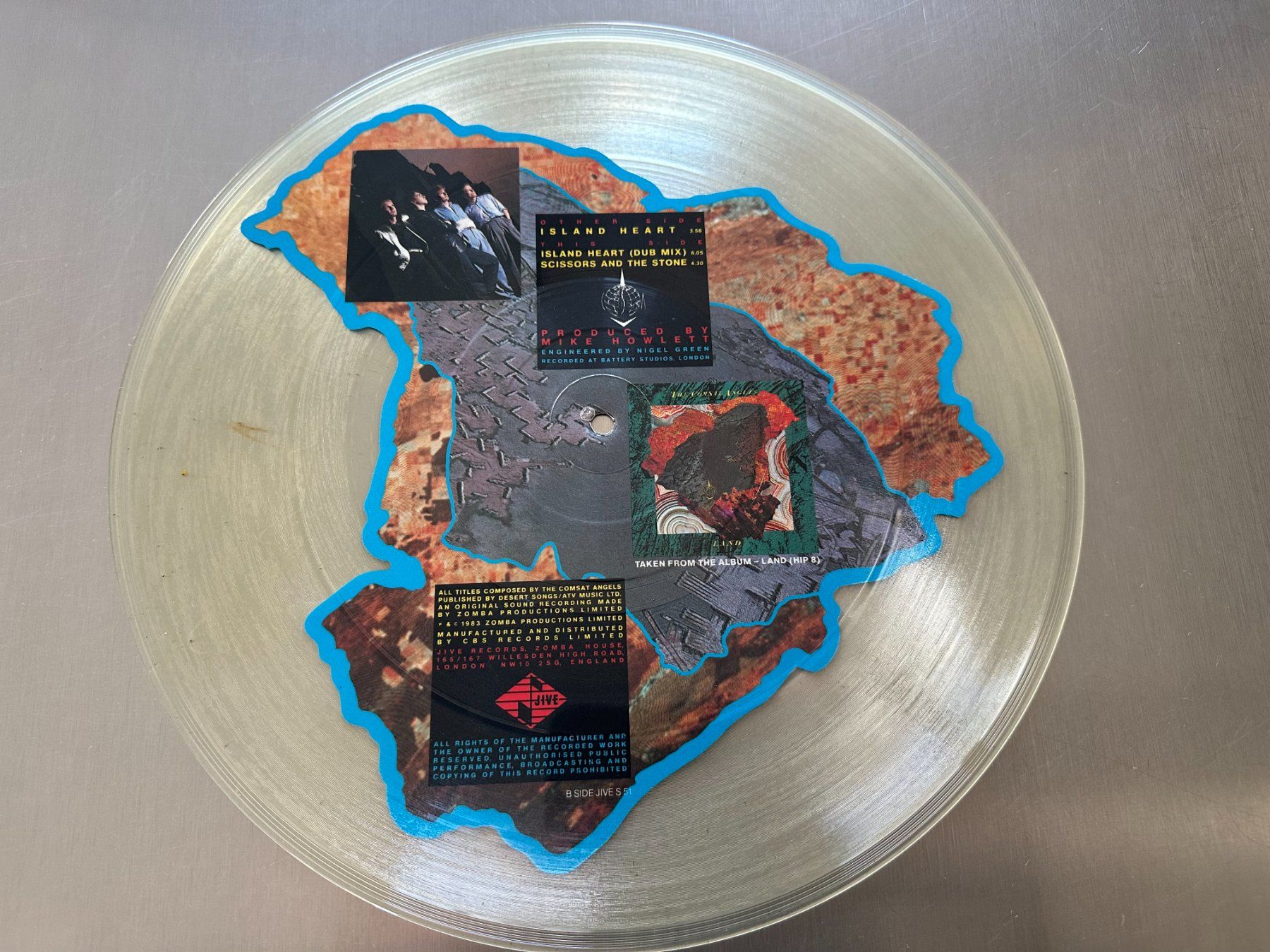 THE COMSAT ANGELS 12 PICTURE DISC - ISLAND HEART (D'occasion) à Sion ...
