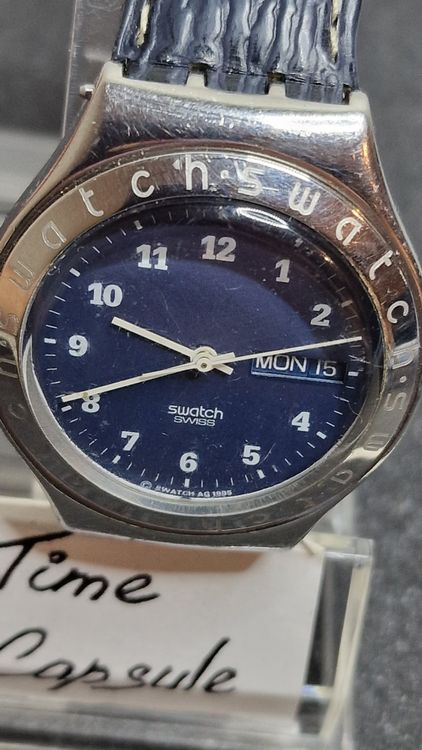 Getragene 1994 Swatch Irony, 'Happy Joe' YGS400, 37,5mm | Kaufen auf Ricardo