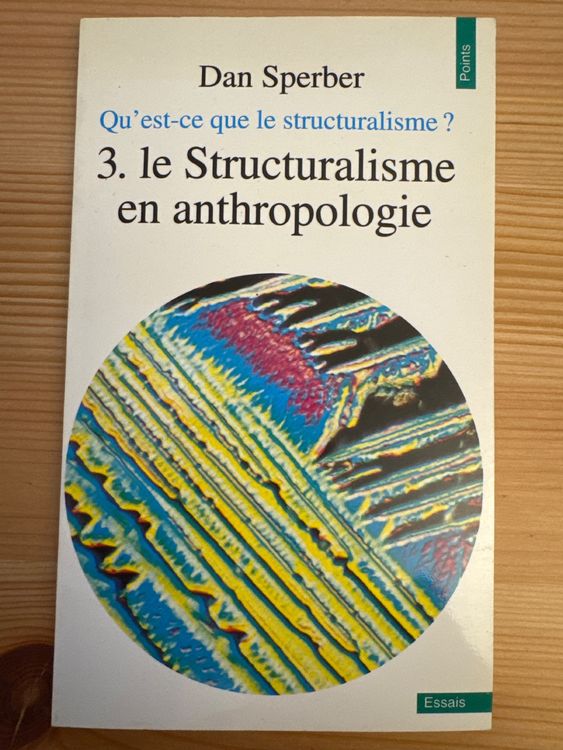 Dan Sperber, Le Structuralisme en anthropologie (Neu (gemäss ...