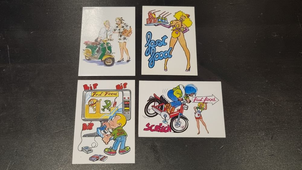 Panini Fast Food Stickers - Lot de 4 - Très Rare! (D'occasion) à ...