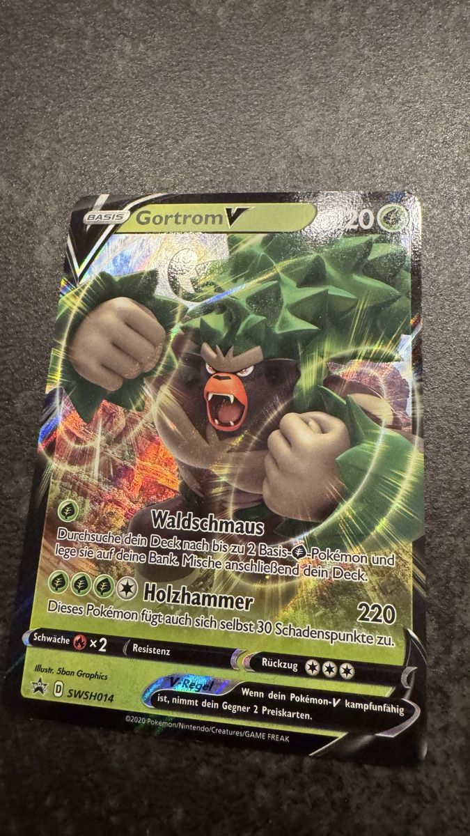 Pokemon Karte: Gortrom V - Top Zustand! Selten! SWS014! (Neu (gemäss ...