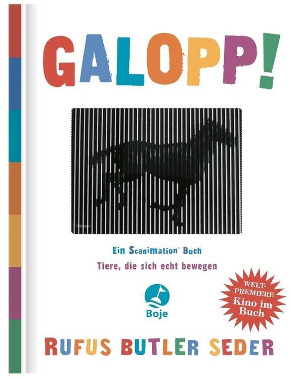 Gallop! - Scanimation Buch - Tiere die sich echt bewegen (Gebraucht) in ...