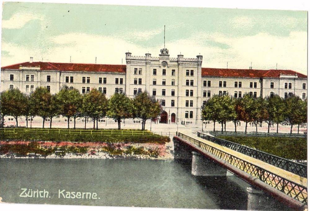 AK: Zürich Kaserne 1909 | Kaufen auf Ricardo