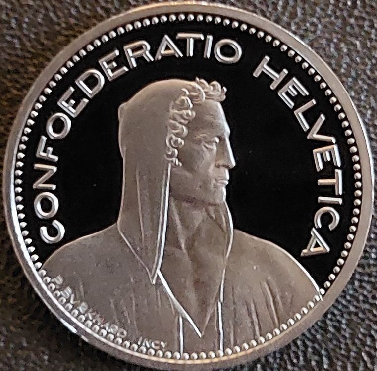 5 Franken Schweiz 1993 pp (aus Münzensatz) (Neu (gemäss Beschreibung)) in Arch für CHF 150 – mit ...