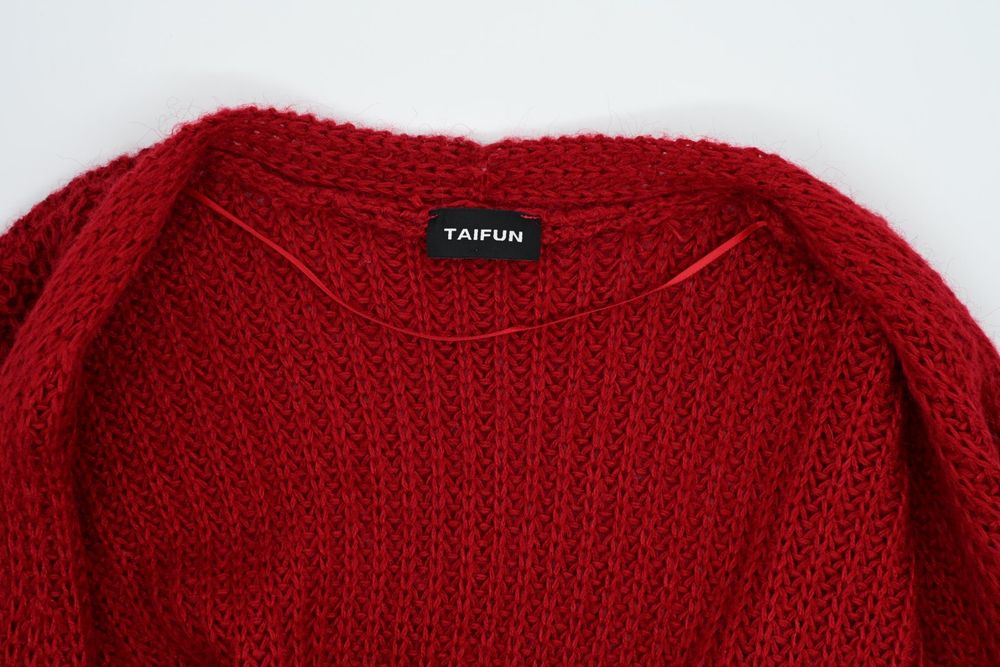 Taifun Strickjacke, Gr. 36, Rot - Perfekt für den Herbst! (Neu (gemäss ...