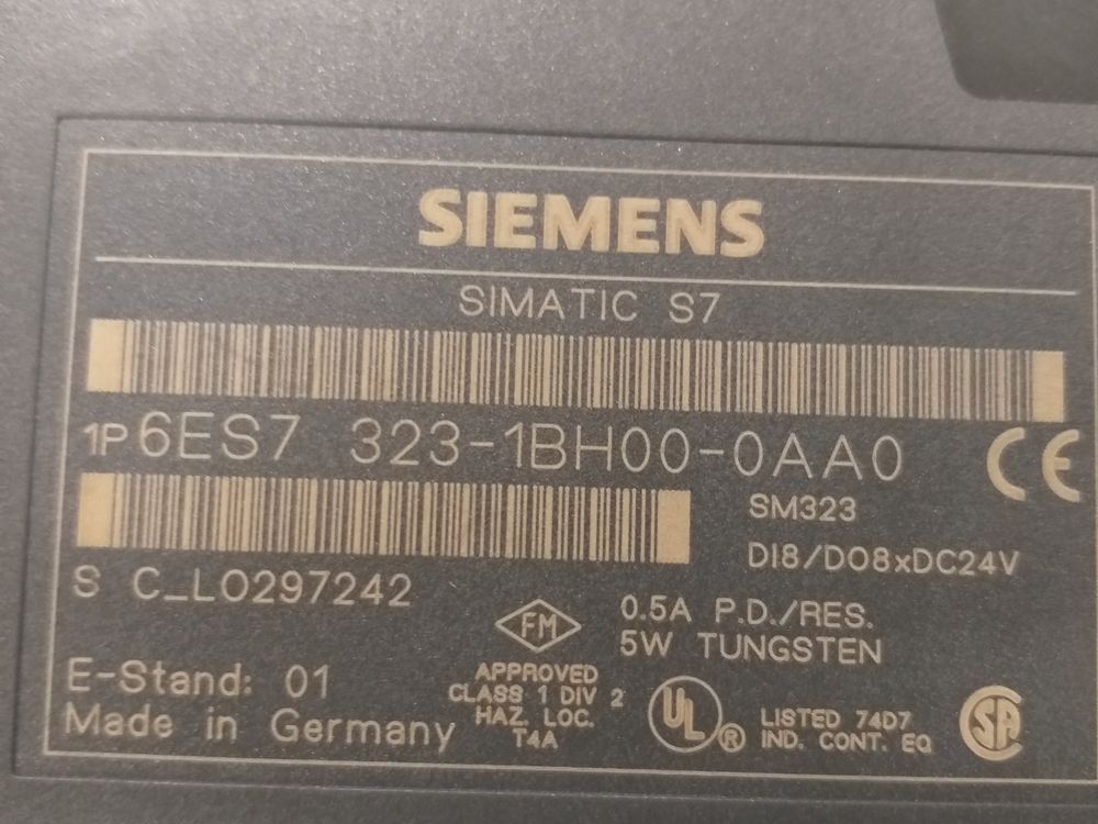 Siemens S7-300 Modul SM323 8DI/8DA (Gebraucht) in Worben für CHF 49 ...