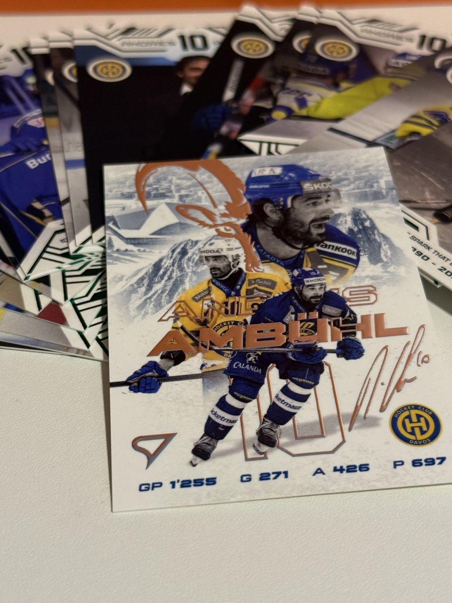 HC Davos | Andres Ambühl Base Set 1 - 18 plus Mosaic (Gebraucht) in ...