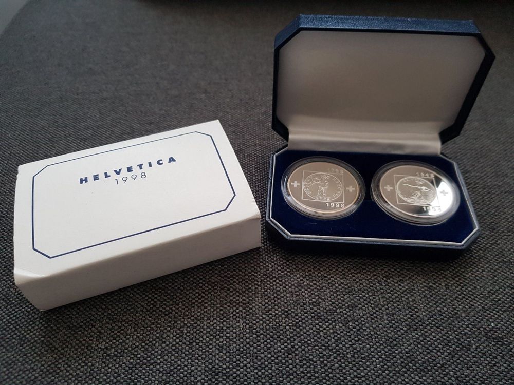 20 Fr. Sonder-Münzen Set 1998 (Neu und originalverpackt) in Weinfelden für CHF 95 – mit ...